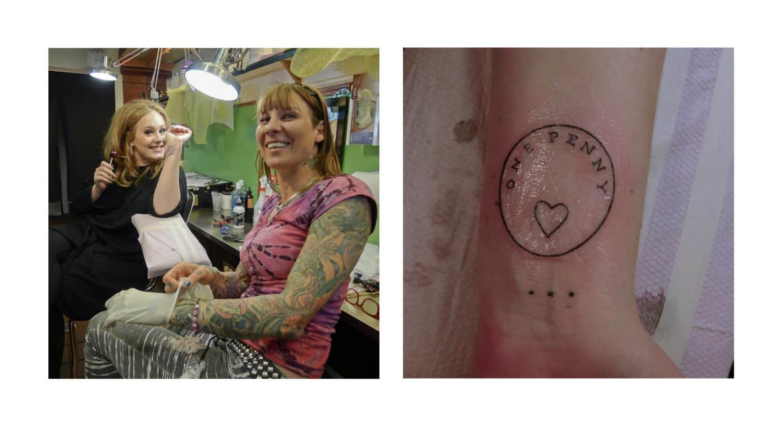 The Meaning Behind Adele’s Ten Tattoos